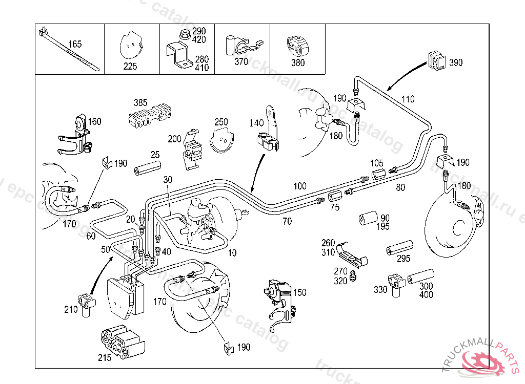 Схема Mercedes A0009950577 двигатель C 200 KOMPRESSOR 203.745